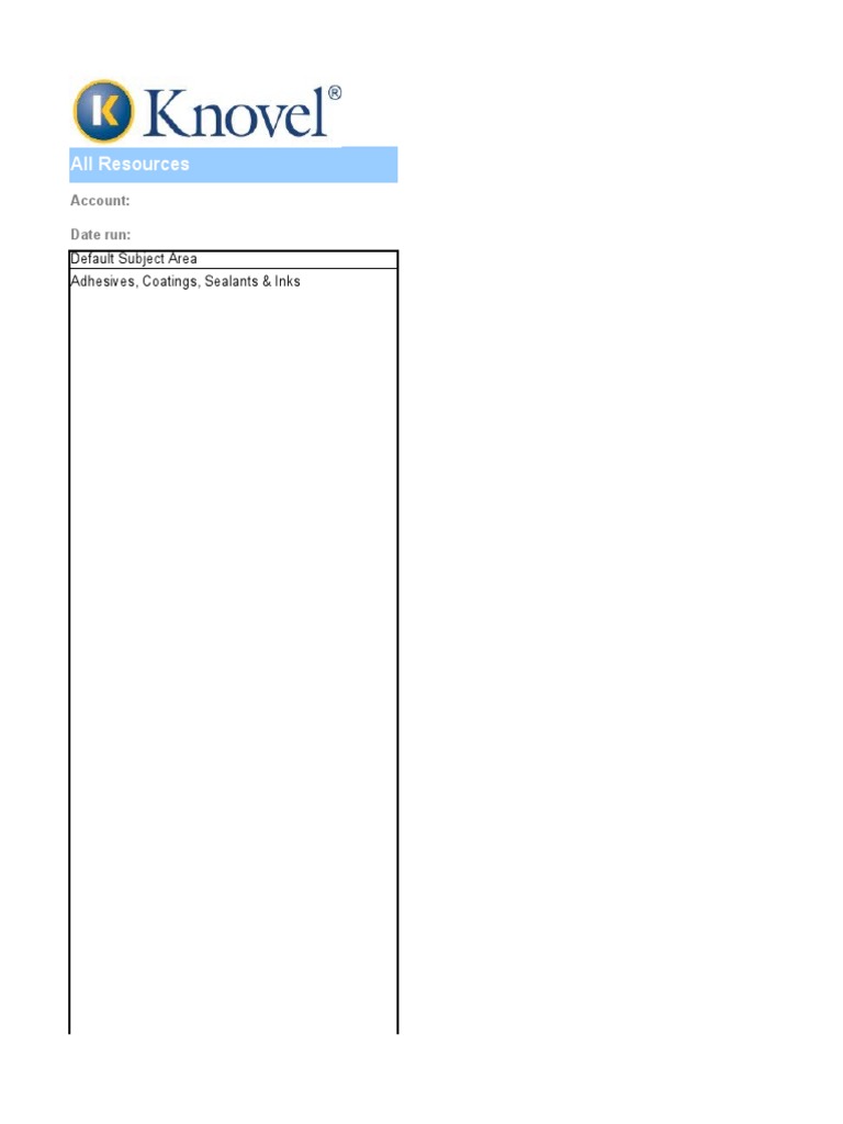 Lista Knovel | PDF | Radar | Adhesive