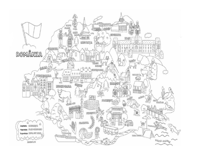 Harta Romaniei | PDF
