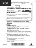 Edexcel IAS Pure MathematicsP1-P2 WMA11-WMA12 Formula Sheet | PDF ...