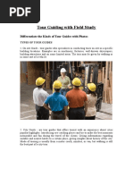 Tour Guiding Script and Requirements | PDF