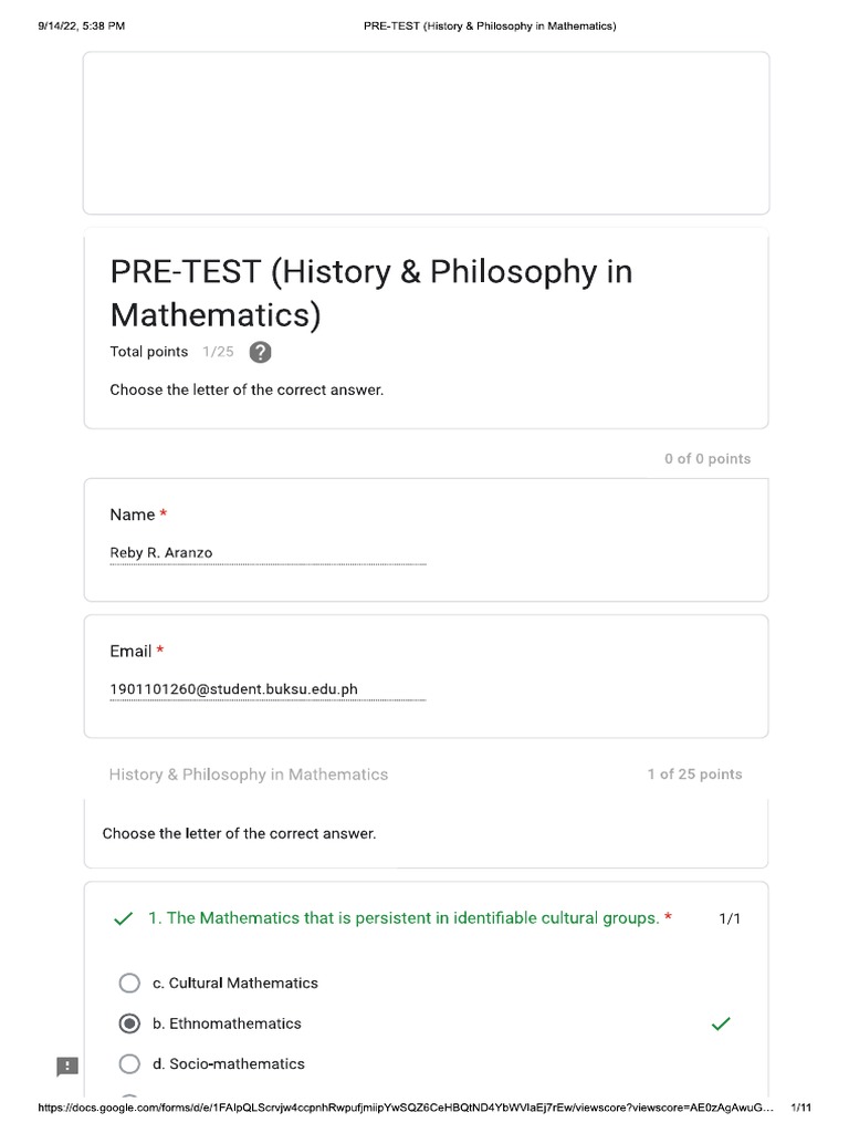 History & Philosophy of Mathematics | PDF
