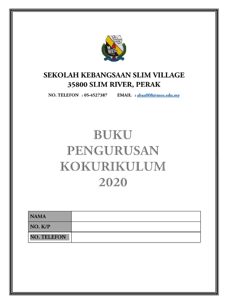 Buku Pengurusan Kokurikulum 2020 | PDF