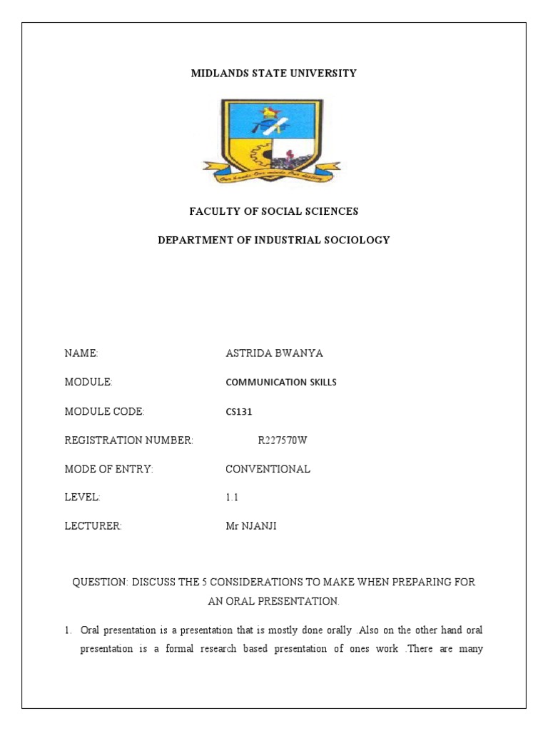 Bwanya Document | PDF | Public Speaking | Cognition