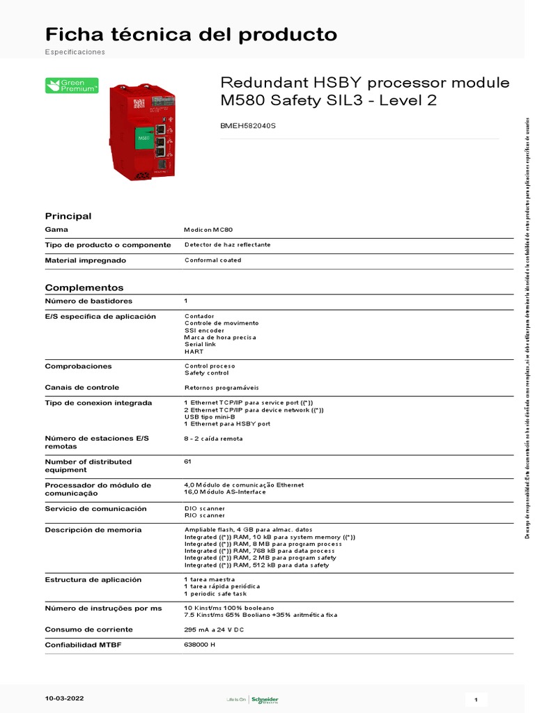 Modicon M580 - Epac - BMEH582040S | PDF | Memoria de acceso aleatorio ... Modicon M580 - Epac - BMEH582040S | PDF | Memoria de acceso aleatorio ...