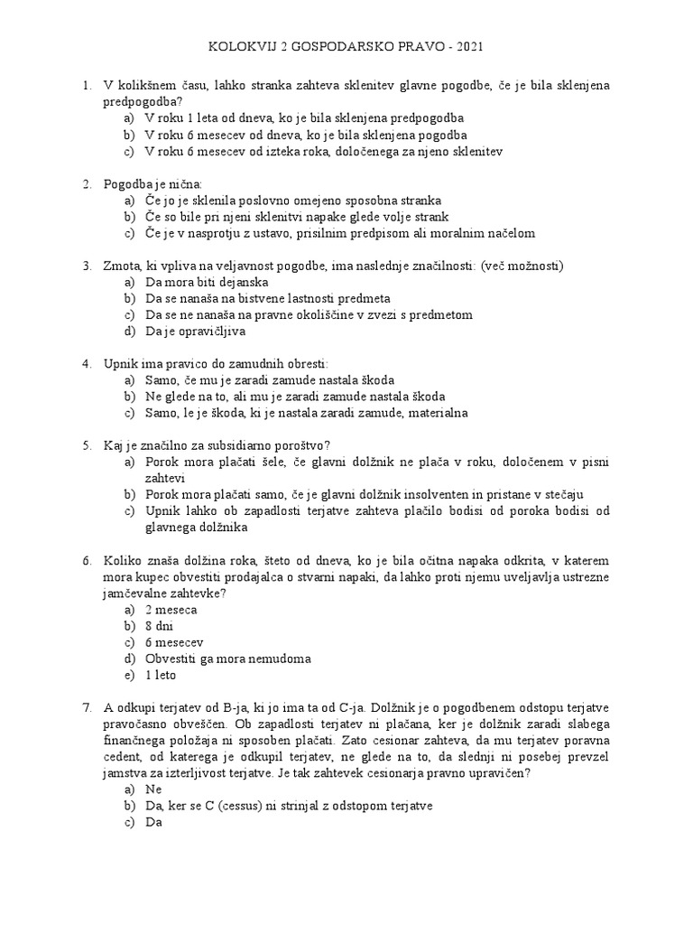 Kolokvij 2 (2021) | PDF