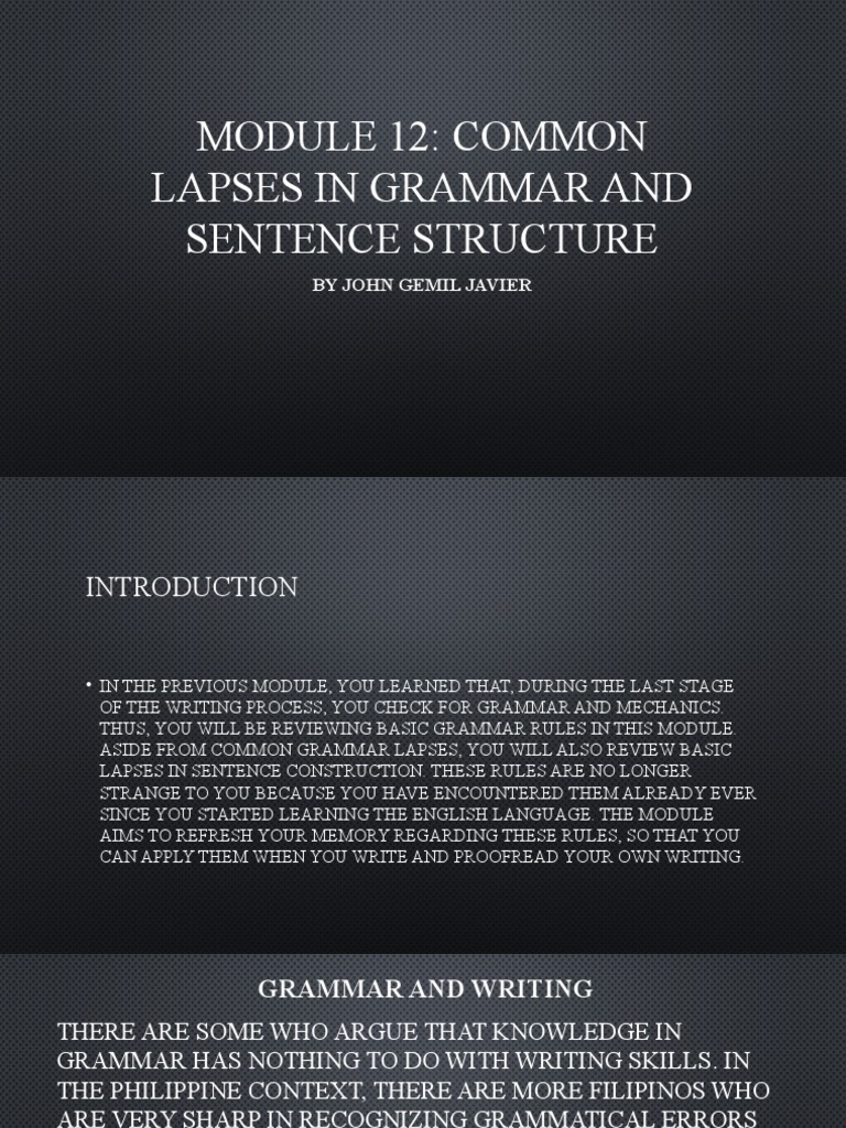 Presentation For EAPP | PDF | Verb | Subject (Grammar)