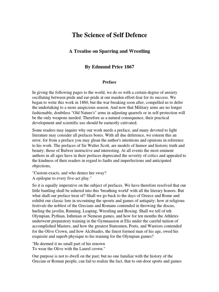 Scientific Self-Defense Manual | PDF | Lever | Foot