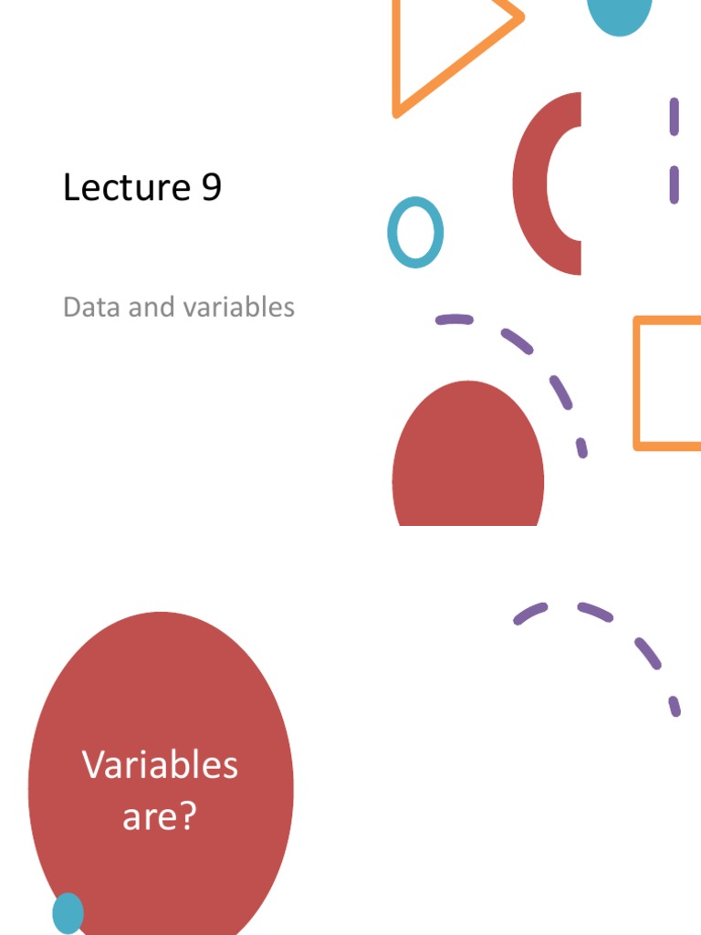 Lecture 9 Pdf Integer Computer Science Data Type