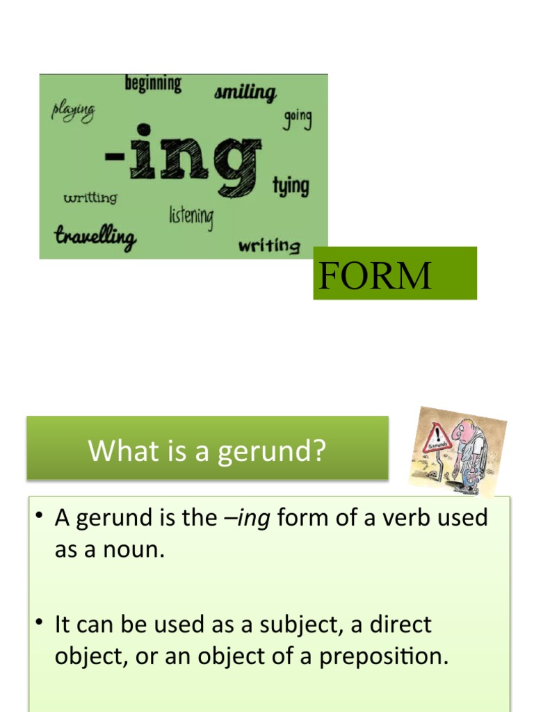 Understanding Gerunds: A Comprehensive Guide to Identifying and Using ...