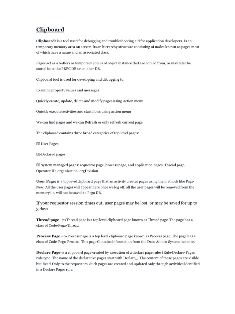 Clipboard | PDF