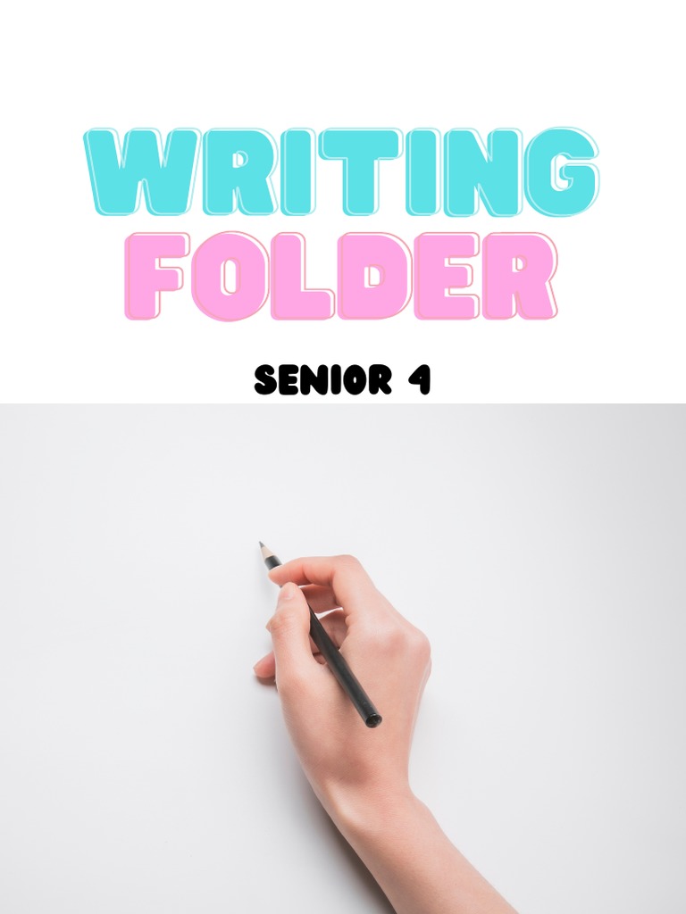 Writing Folder | PDF