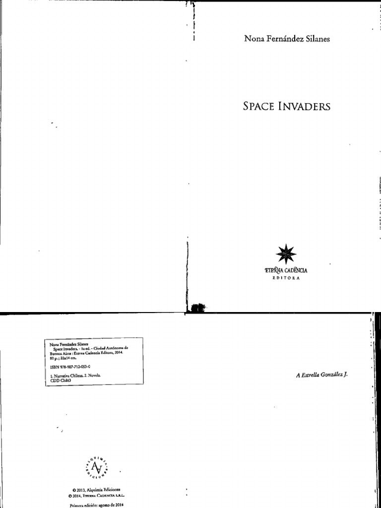 Space Invaders - Nona Fernández | PDF