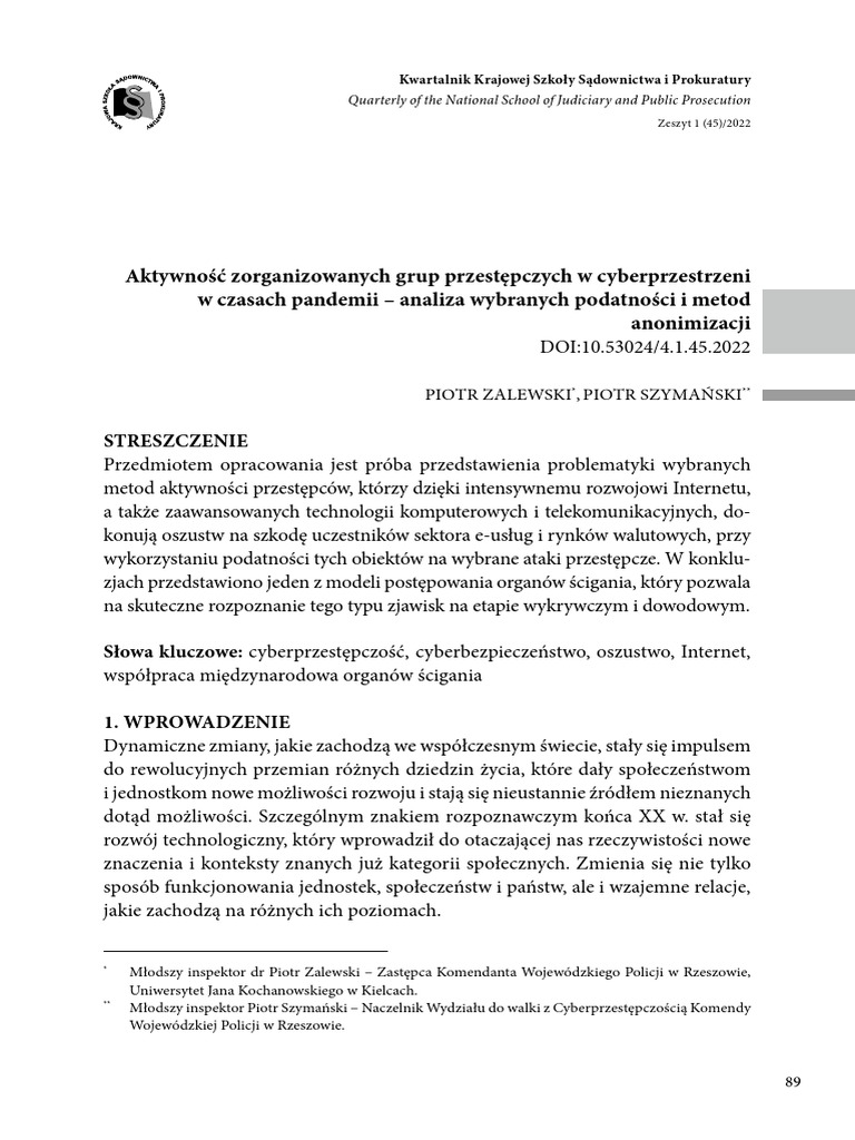 04 Zalewski 0 | PDF