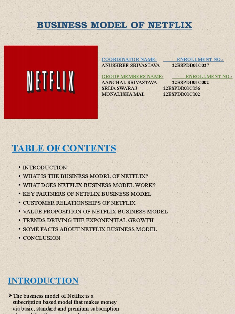 Ism PPT Netflix | PDF | Netflix | Streaming Media