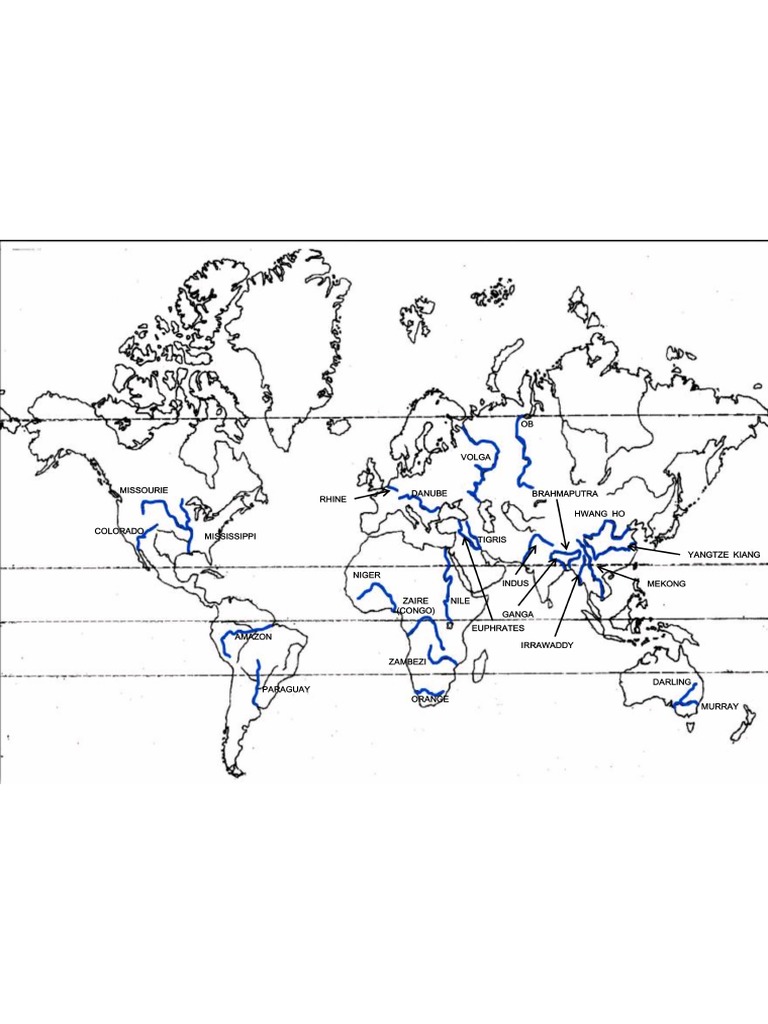 World Map Solved For Ix | PDF