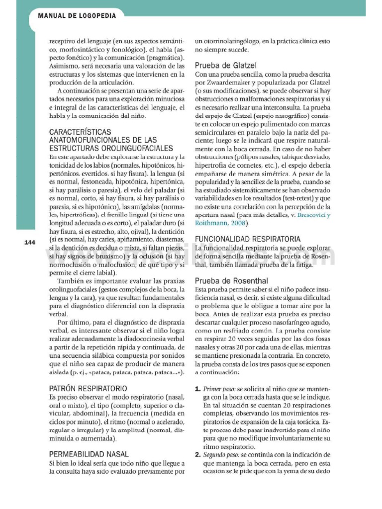 Cap. 9b. Dislalias. Peña-Casanova J. | PDF