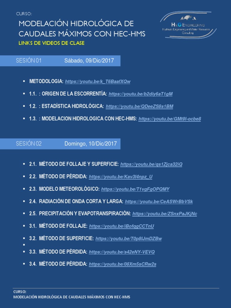 Curso Hec Hms | PDF