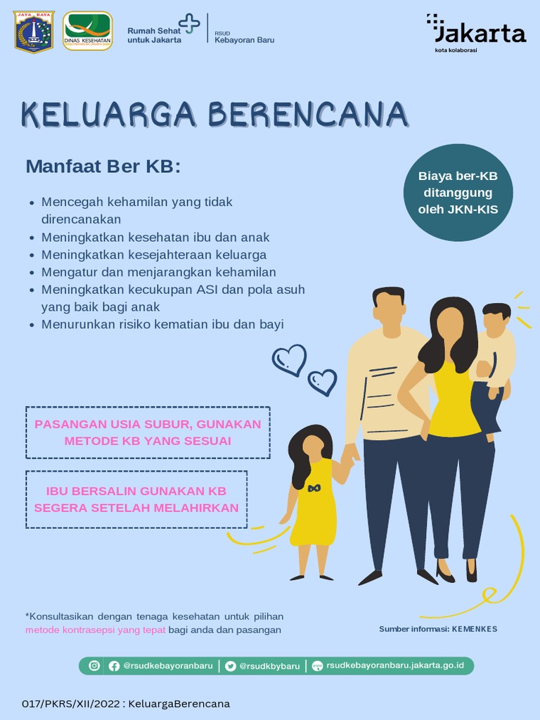 Keluarga Berencana Poster Portrait Pdf