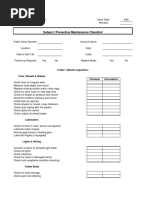 Mot Inspection Checklist Vt29 | PDF