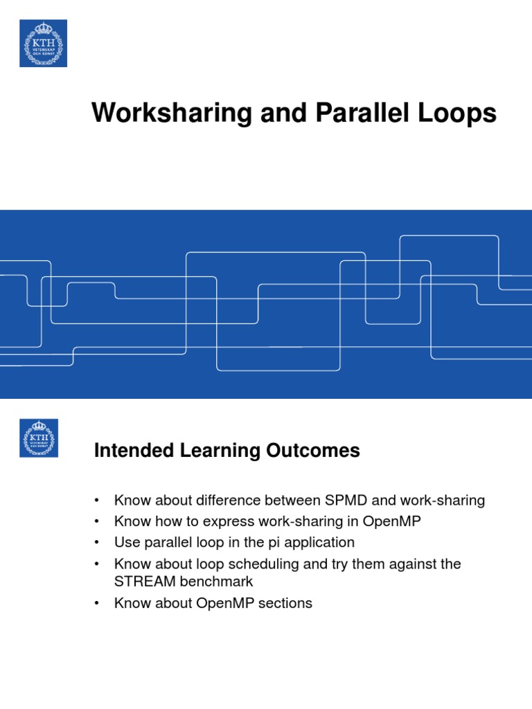 Worksharing and parallel loops | PDF | Computer Science | Software Engineering