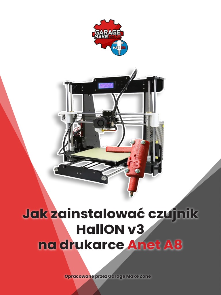 Instrukcja Anet A8 PLa | PDF