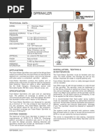 Quartzoid Bulb Detector | PDF | Fire Sprinkler System