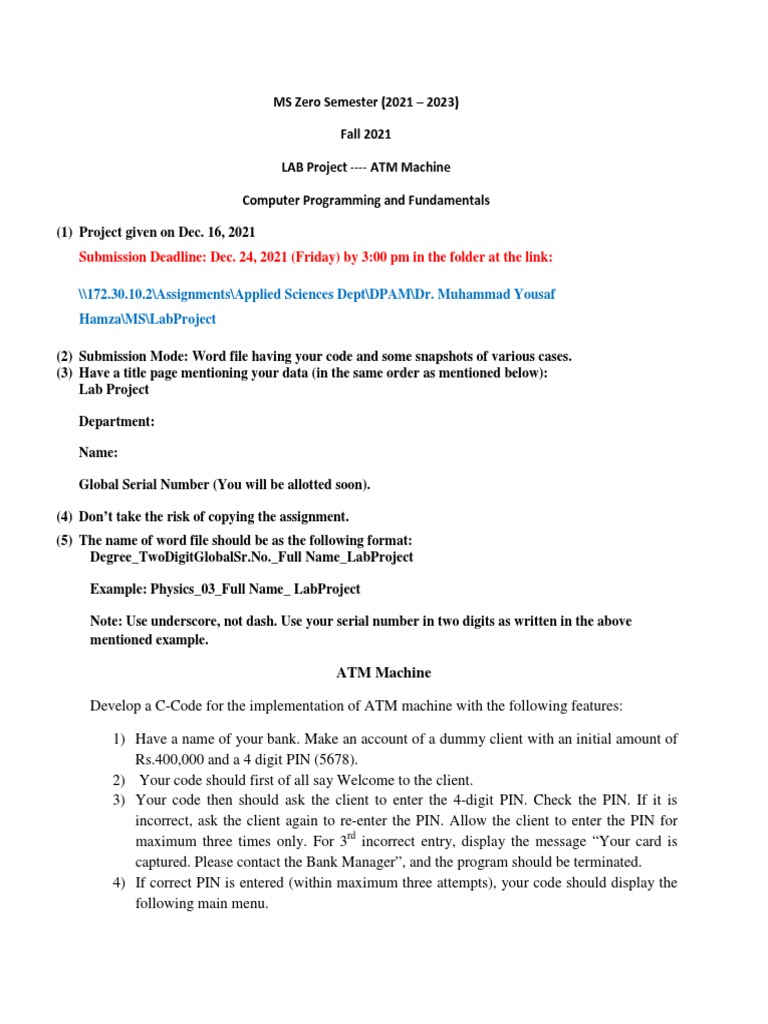 ATM Code | PDF | Personal Identification Number | Deposit Account