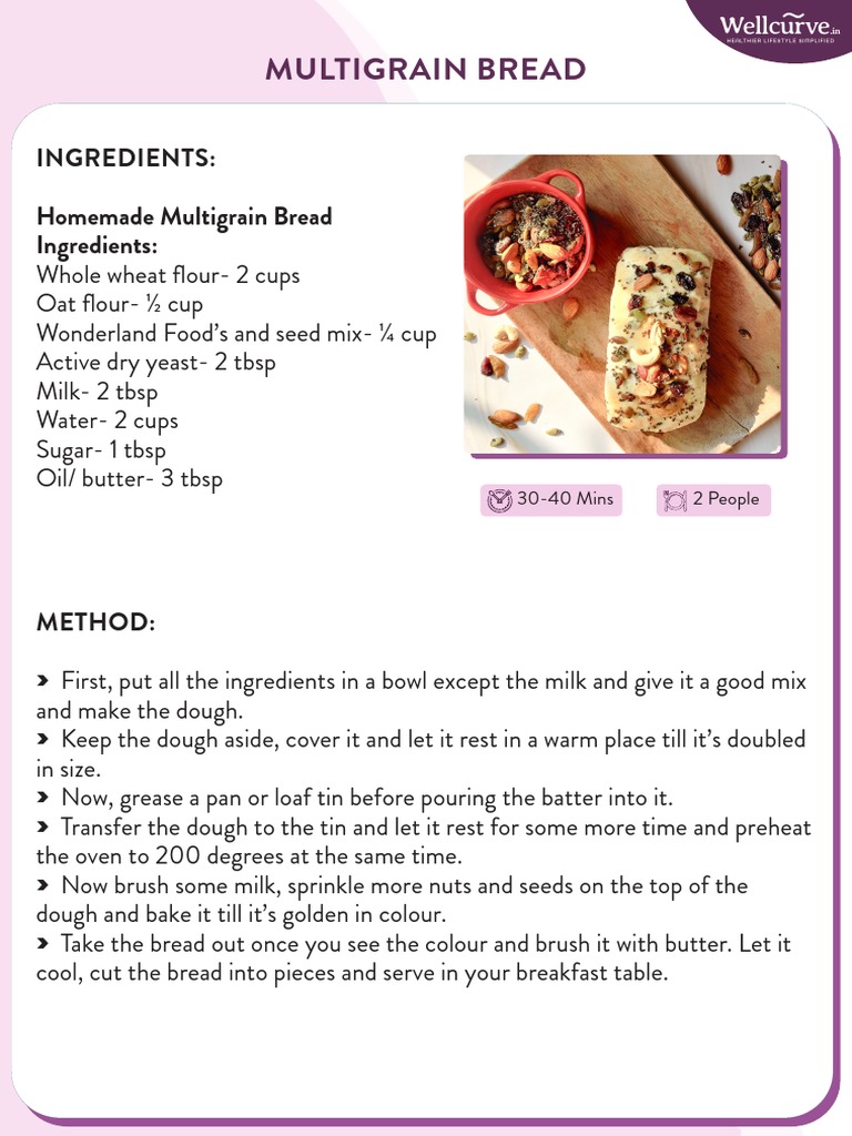 Multigrain Bread | PDF
