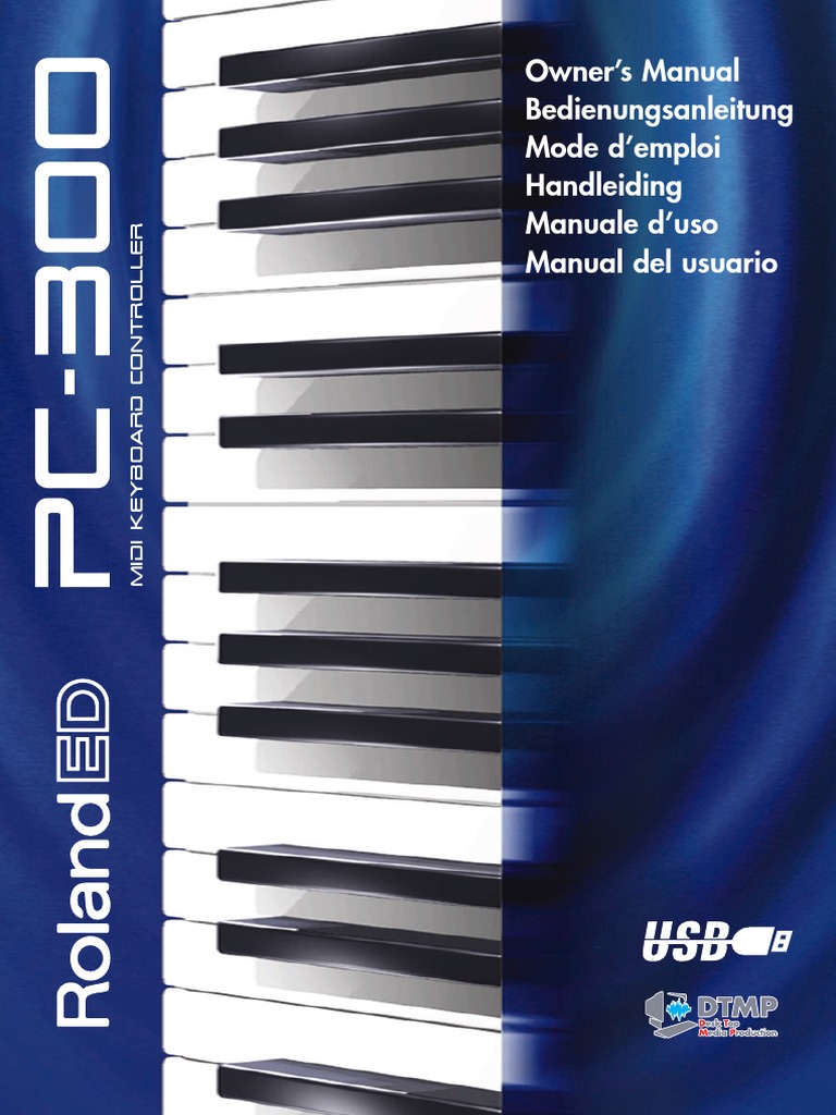Roland PC 300 Manual | PDF | Usb | Electrical Engineering