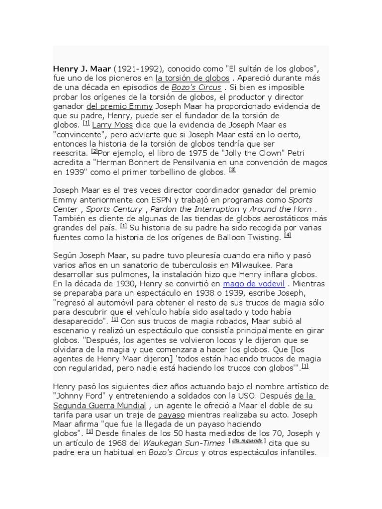 Henry J | PDF | Payaso