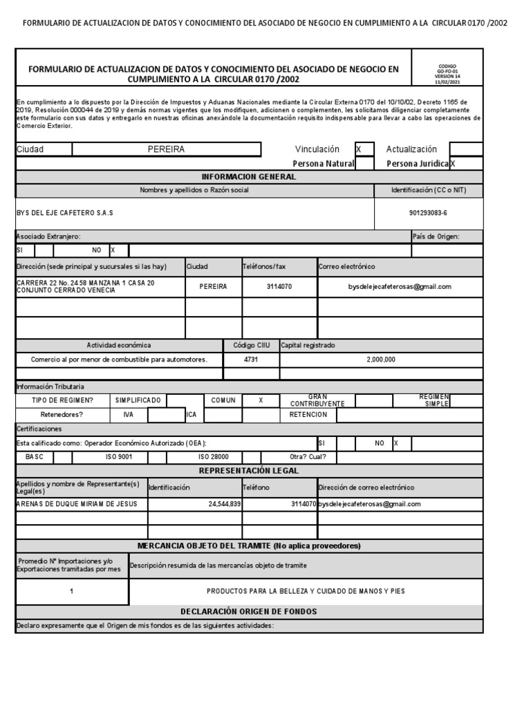 Circular 170 2021 | PDF | Privacidad de la información | Bancos