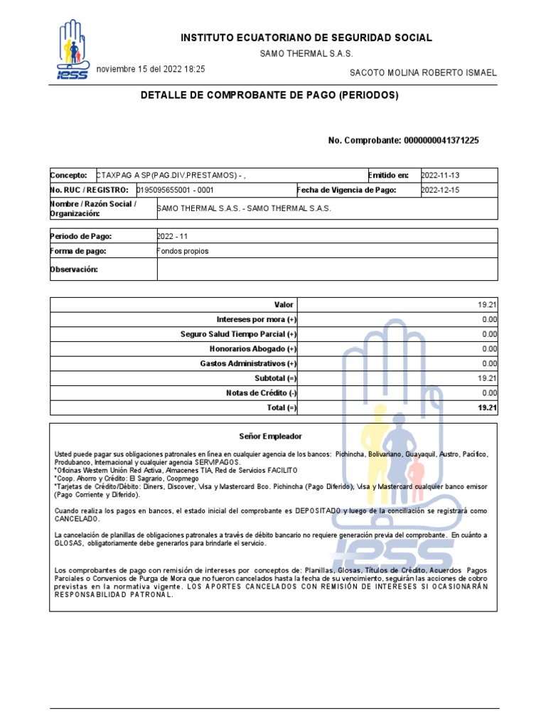 Comprobantepago Plani Per - Jasper-1 | PDF | Tarjeta de crédito | Visa Inc.