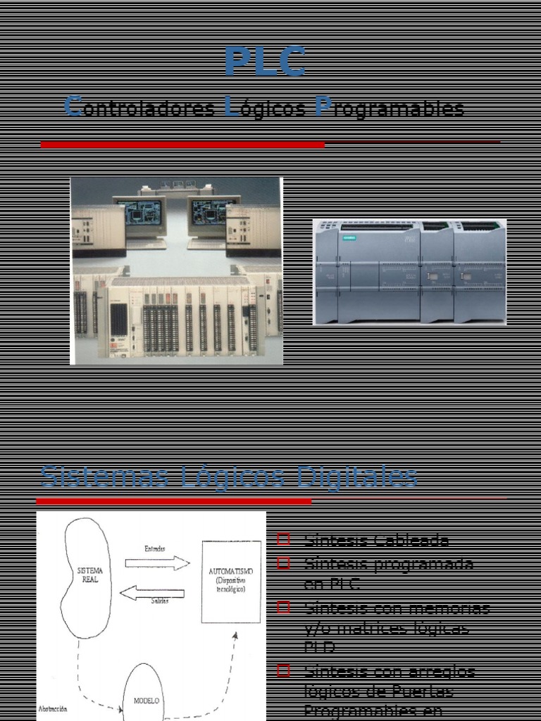 Presentación PLC | PDF | Controlador lógico programable ...