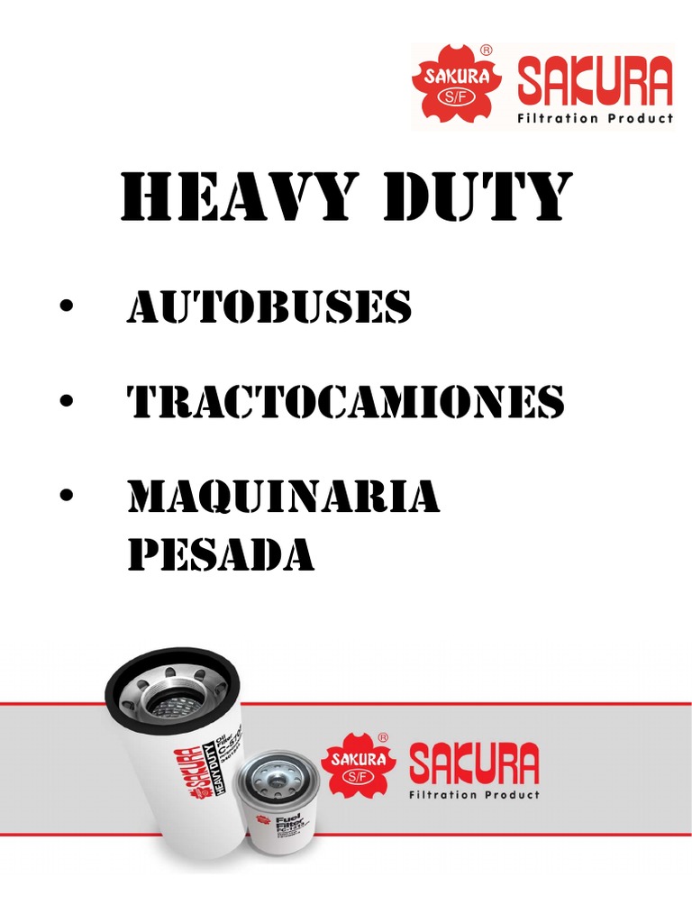 03 SAKURA - HEAVY DUTY Truck&Bus - Cross Apl | PDF | Motor diesel ...