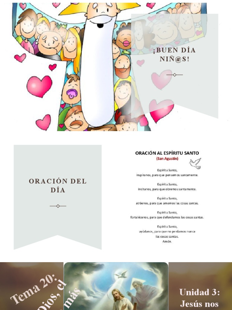 Tema 19 y 20 Amarás A Dios | PDF