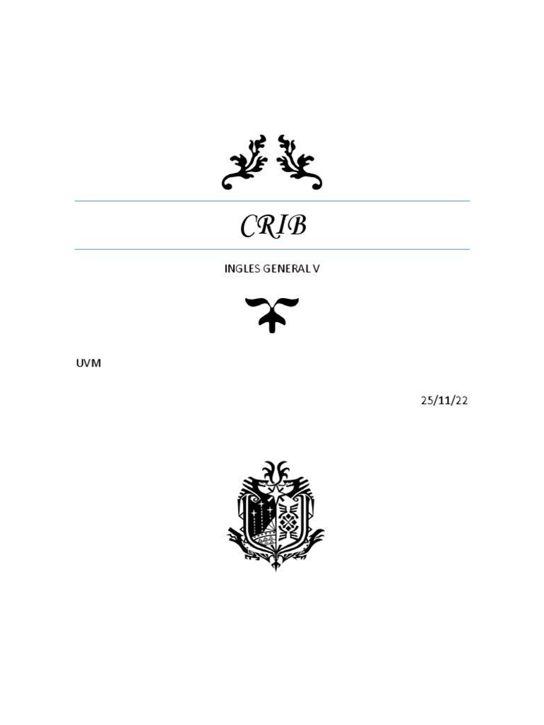 Crib | PDF | Verb | Grammar