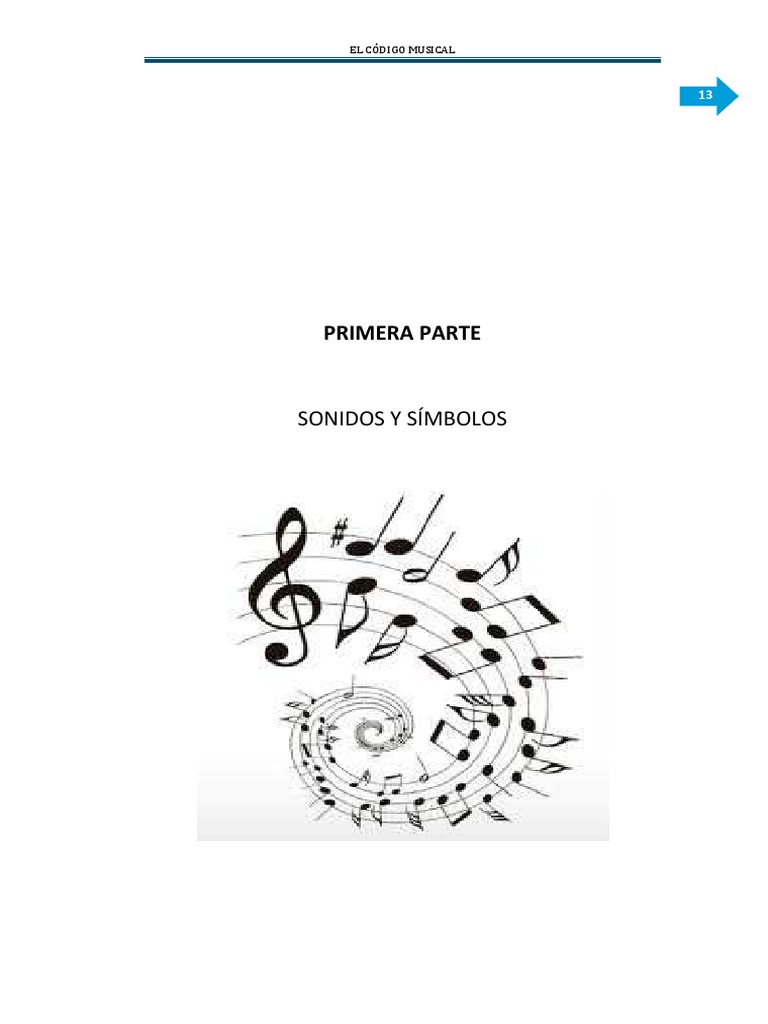 Símbolos Musicales y Figuras Básicas | PDF | Clave | Notación musical
