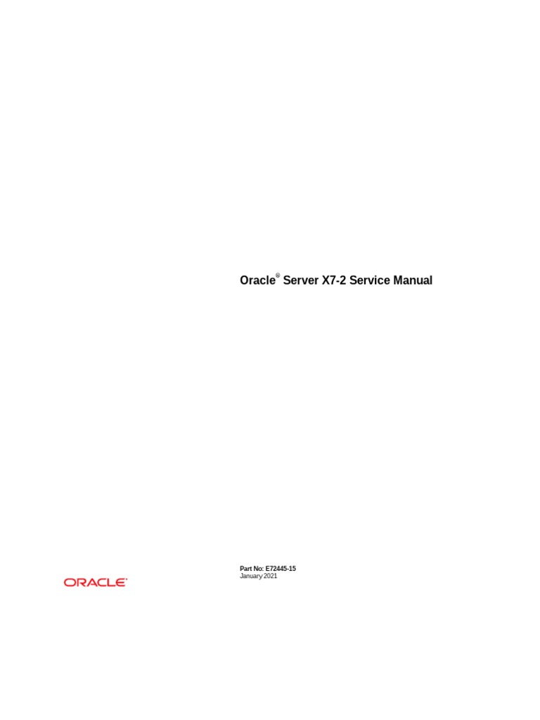 Oracle Srv X7 2 Download Free Pdf Bios Solid State Drive