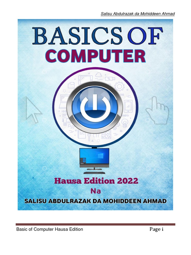 Basic Computer Hausa Edition | Download Free PDF | Information Technology | Computer Data