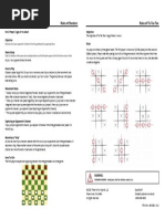 Tic Tac Toe Rules | PDF