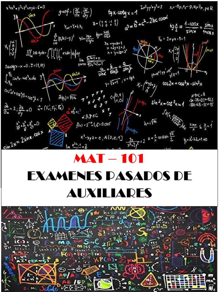 Mat 101 Examenes Pasados Auxiliares | PDF | Triángulo | Integral