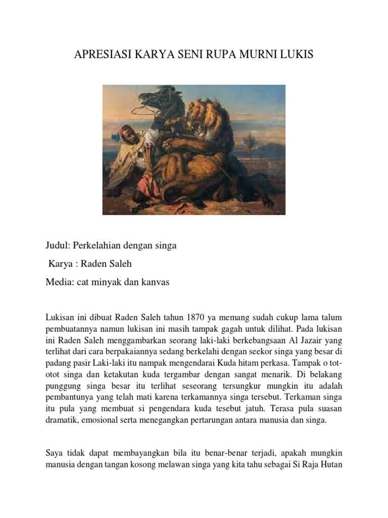 Apresiasi Karya Seni Rupa (Nadya X-2) | PDF