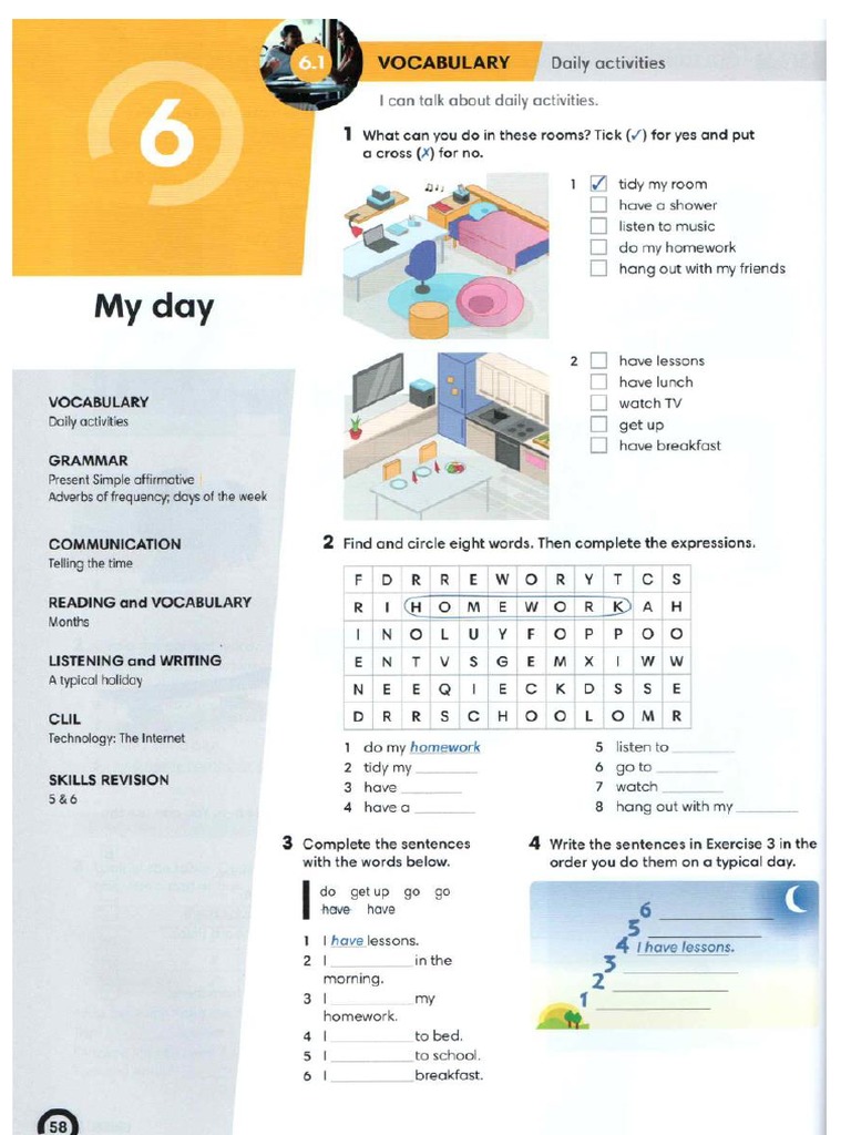 6 - Daily Activities ST | PDF