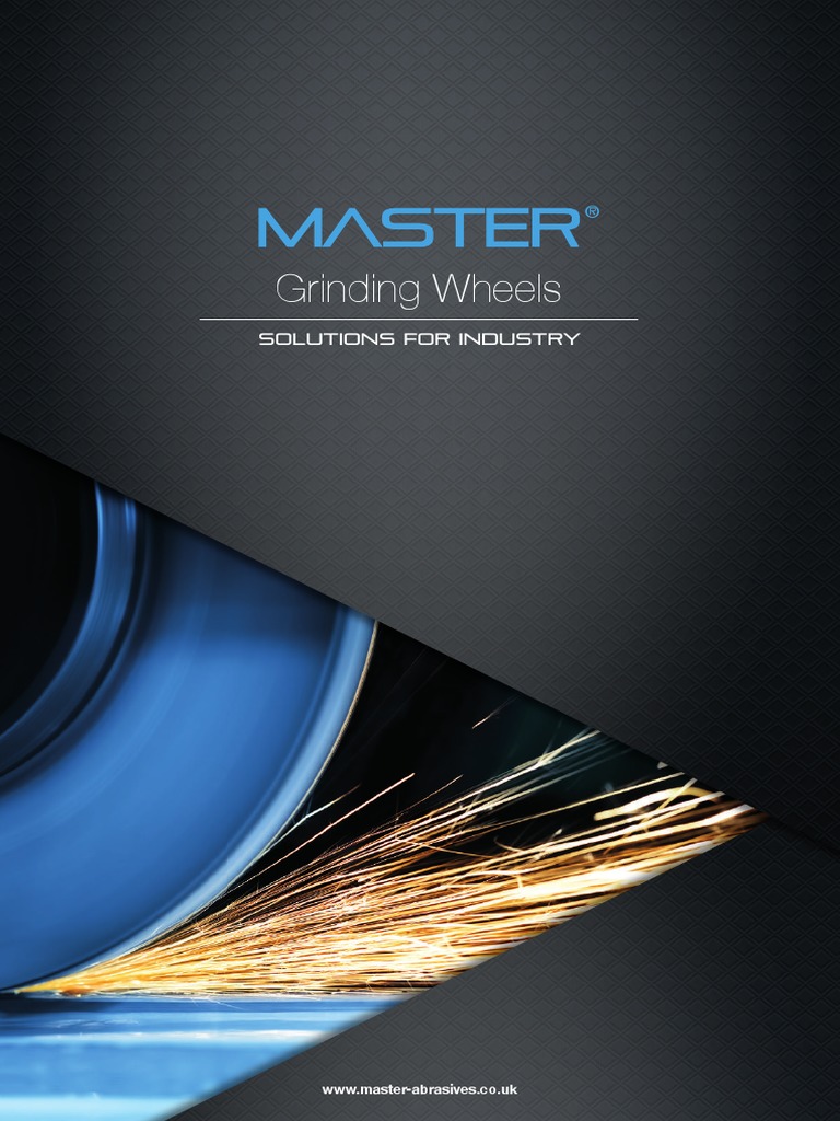 Master Grinding Wheel Brochure | PDF | Grinding (Abrasive Cutting ...