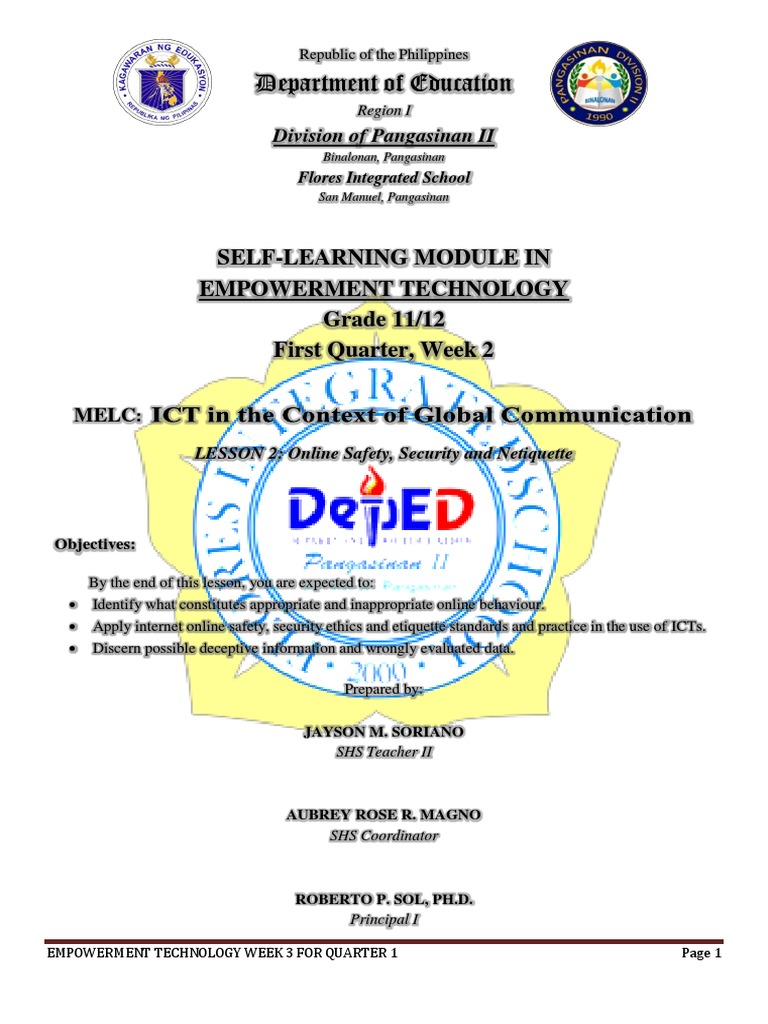 EmTech Week2 | PDF | Malware | Software