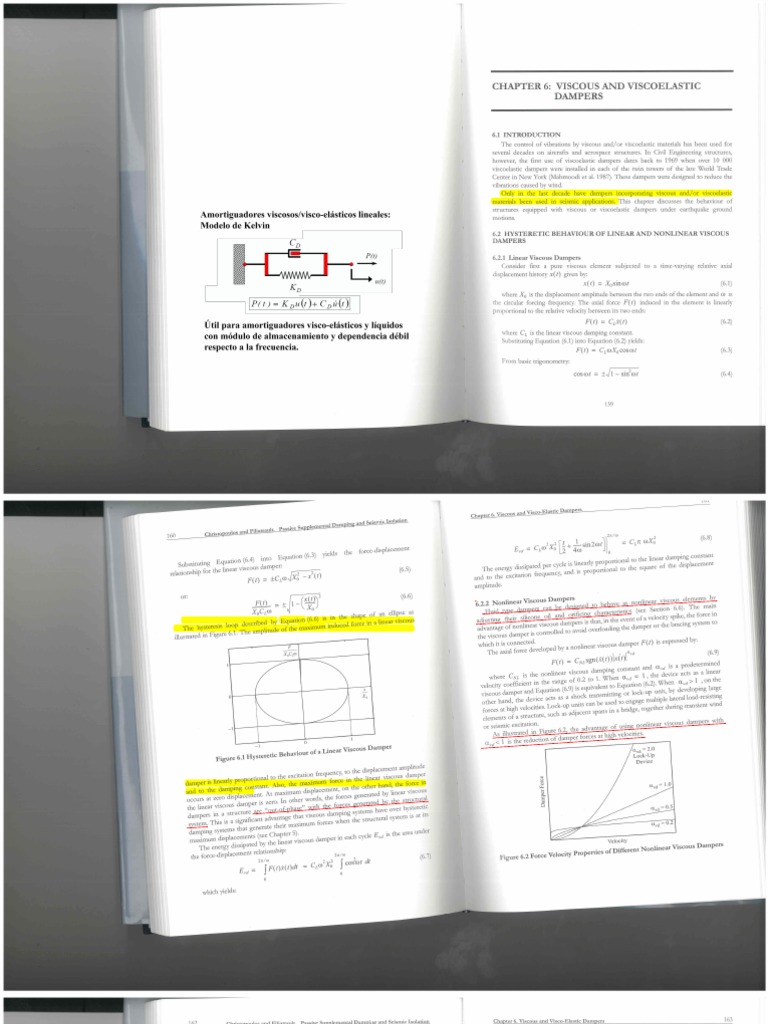 Christopoulos y Filiatrault Viscous Dampers | PDF | Viscoelasticity | Elasticity (Physics)