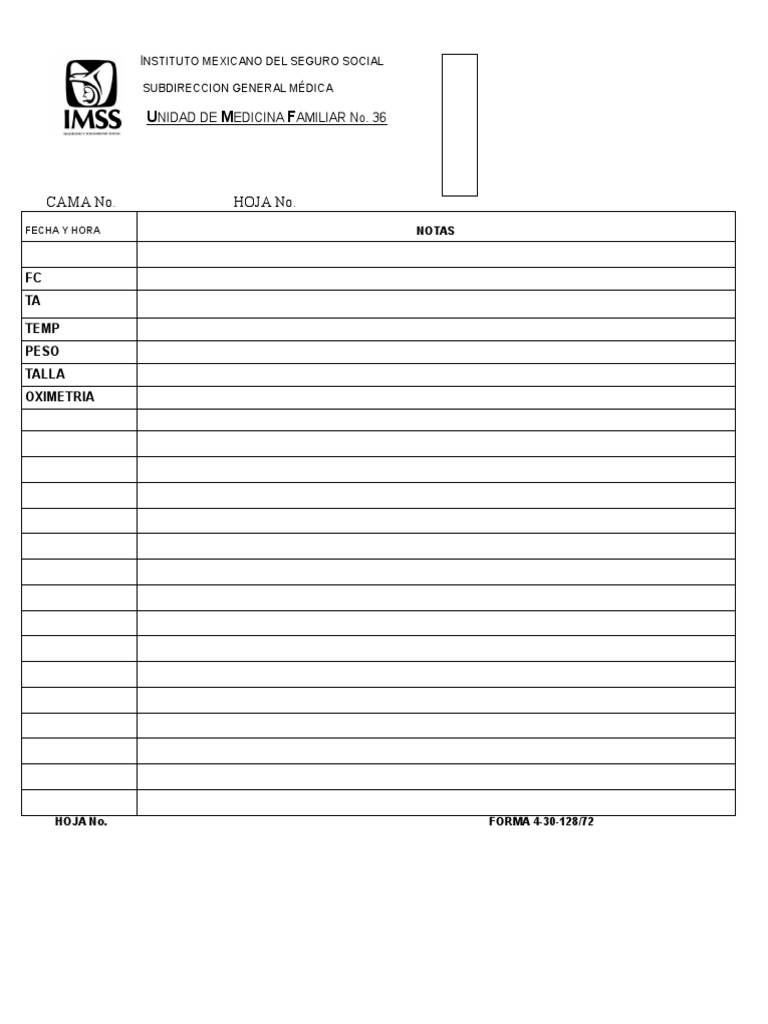 Formato de Notas 4 30 128 | PDF