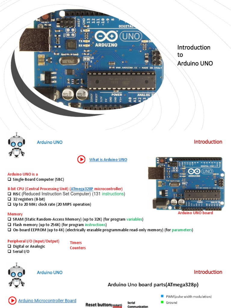CT 01 Introduction To Arduino Uno | PDF | Electric Motor | Voltage