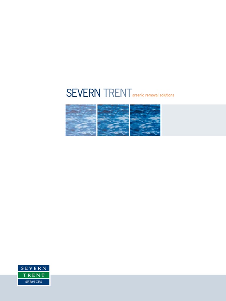 Arsenic Brochure | PDF | Adsorption | Arsenic