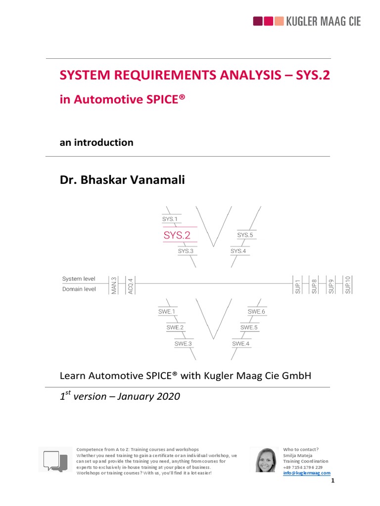 Whitepaper Automotive-Spice en Sys2 System-requirements-Analysis | PDF | System | Risk